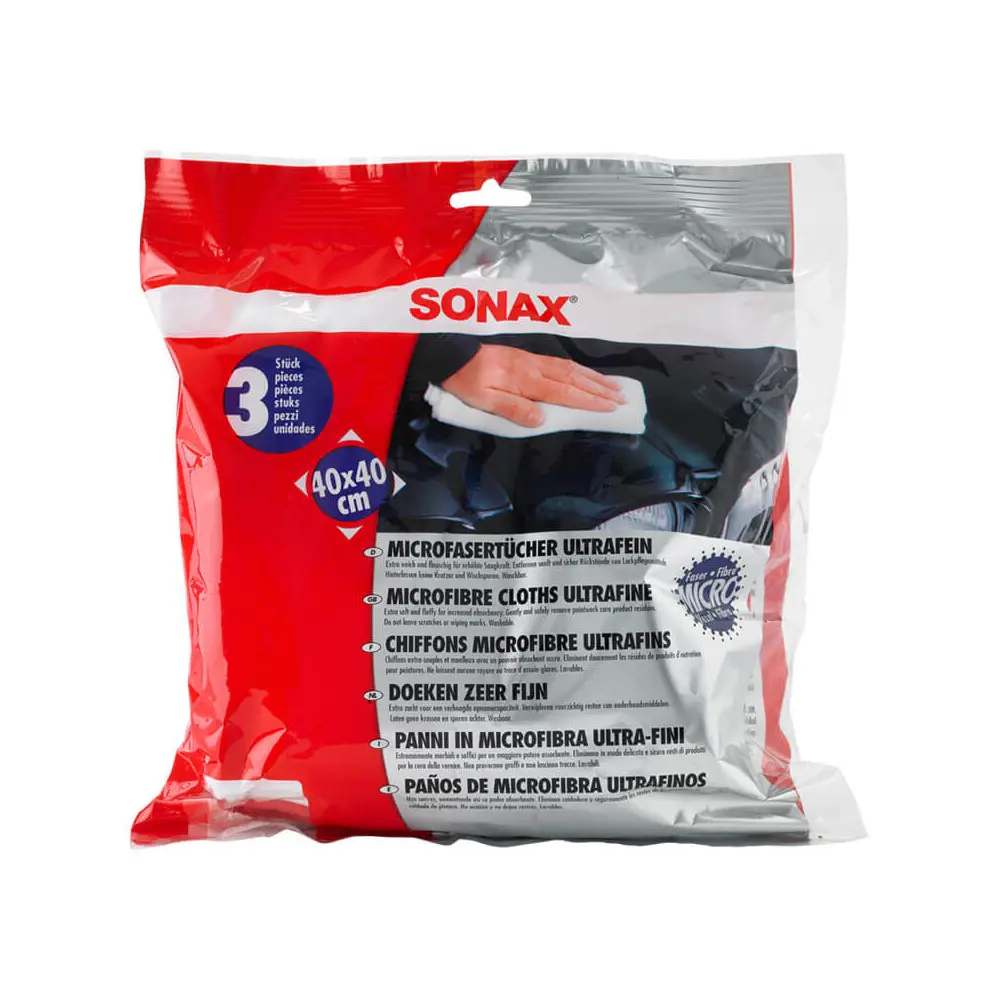 PAÑO MICROFIBRA ULTRAFINO SONAX – Mechanic Shop